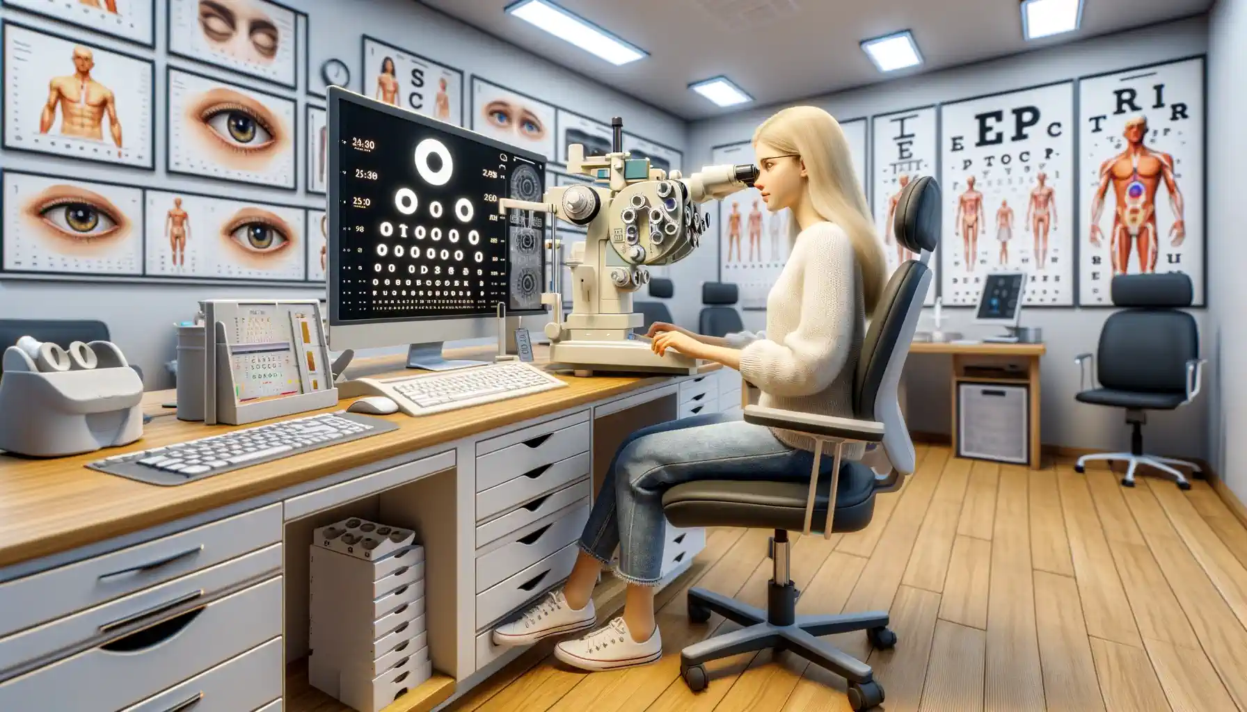 Central fixation eye exercises for better vision holistically ...