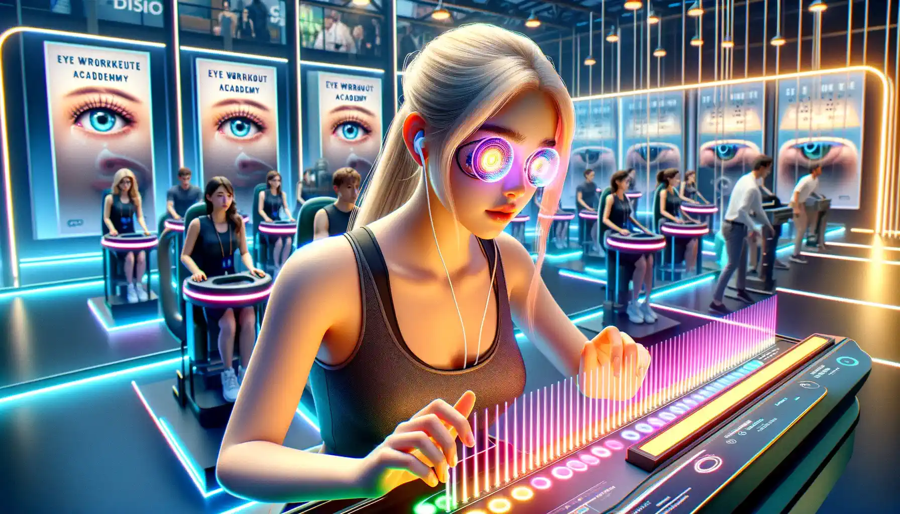 How to Restore Eye Muscle with Eye Exercise Circle and Power Stretching ...