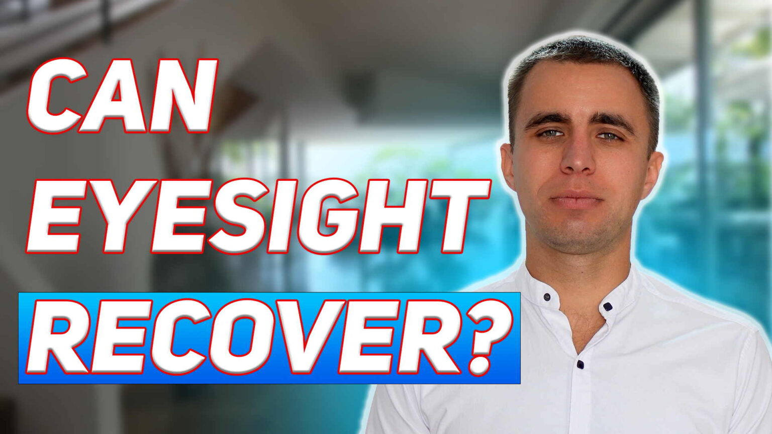 Can eyesight be recovered naturally? Hope for Vision - Eyesight Academy